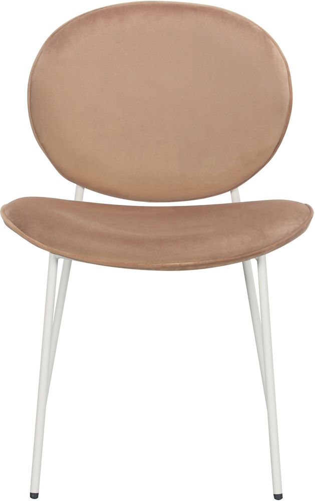 Rondo-tuoli samettia - Vaaleanruskea - €74.99 - Pehmustetut tuolit ...